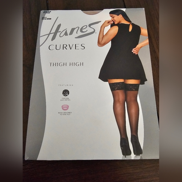 Hanes | Accessories | Hanes Curves Knee High Nude Stockings | Poshmark